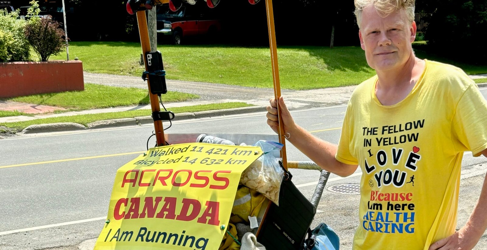 Fellow in Yellow is on the ‘move’ | River Valley Sun