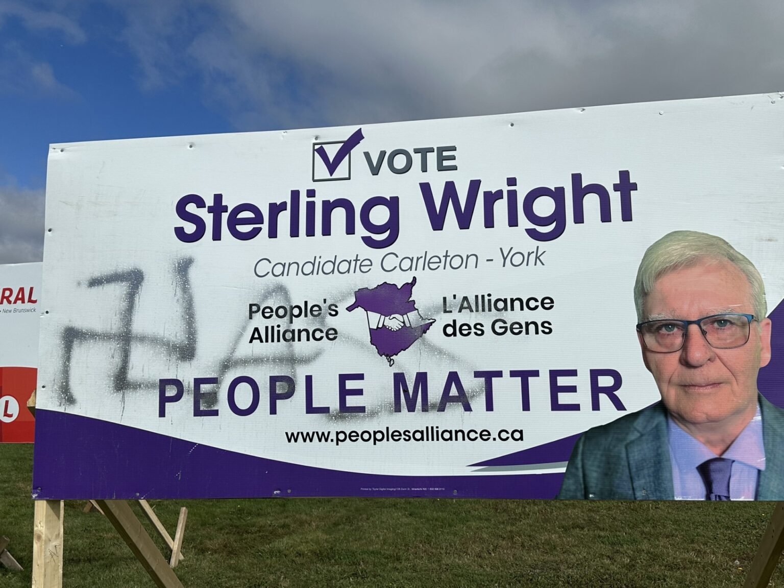 Vandals attack Carleton-York election signs | River Valley Sun